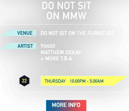 Miami Music Week | March 20-25, 2018